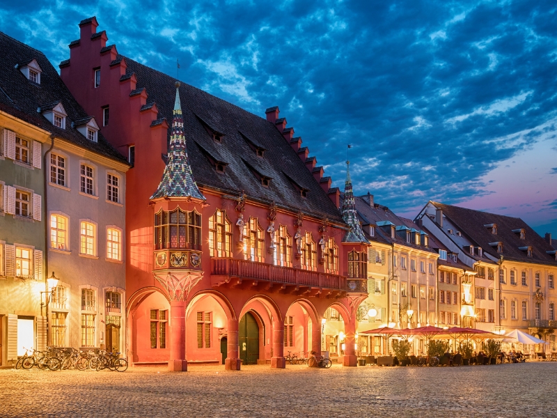 Explore Historic Merchants Hall: Freiburg's Architectural Treasure