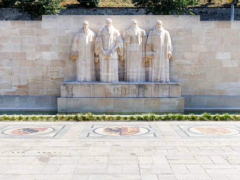 Discover the Reformation Wall: Geneva's 4 Pioneers of the Reformation