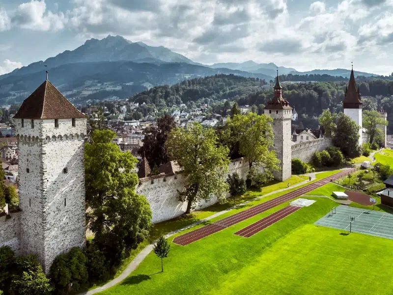 Discover Museggmauer: Lucerne's Historic Fortress Wall