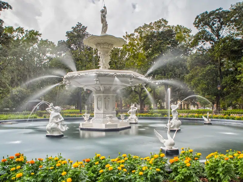 Ontdek de fontein in Forsyth Park: Een icoon in Savannah