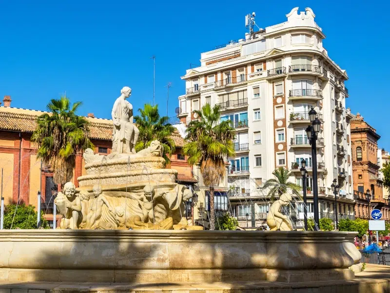 Discover the Híspalis Fountain: A Monumental Masterpiece in Seville