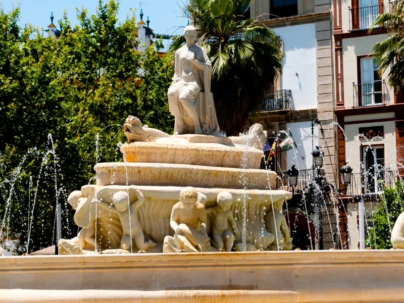 Discover the Híspalis Fountain: A Monumental Masterpiece in Seville
