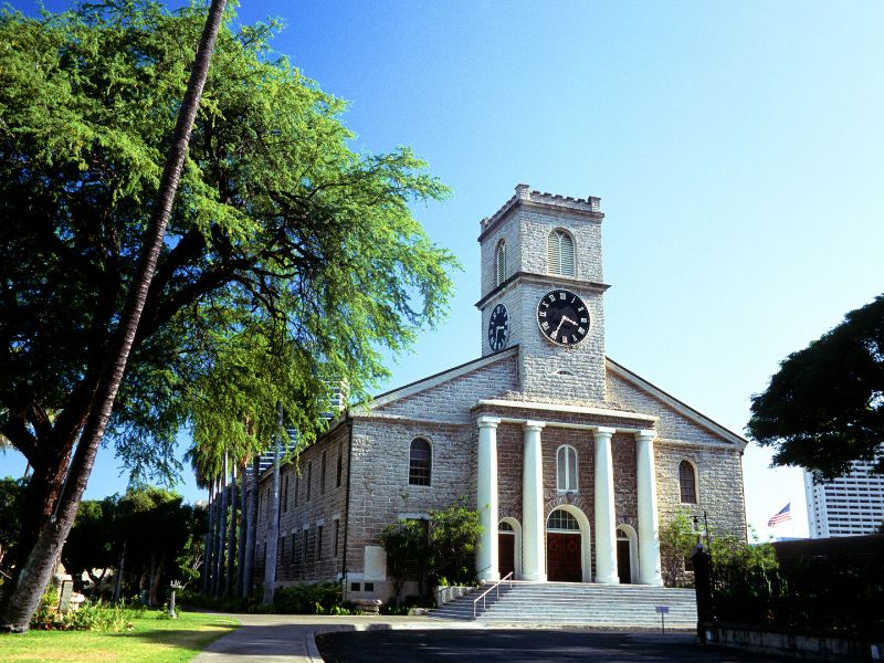 Historic Chapel On Oahu Discover The Kawaiahaʻo Church: A Historic