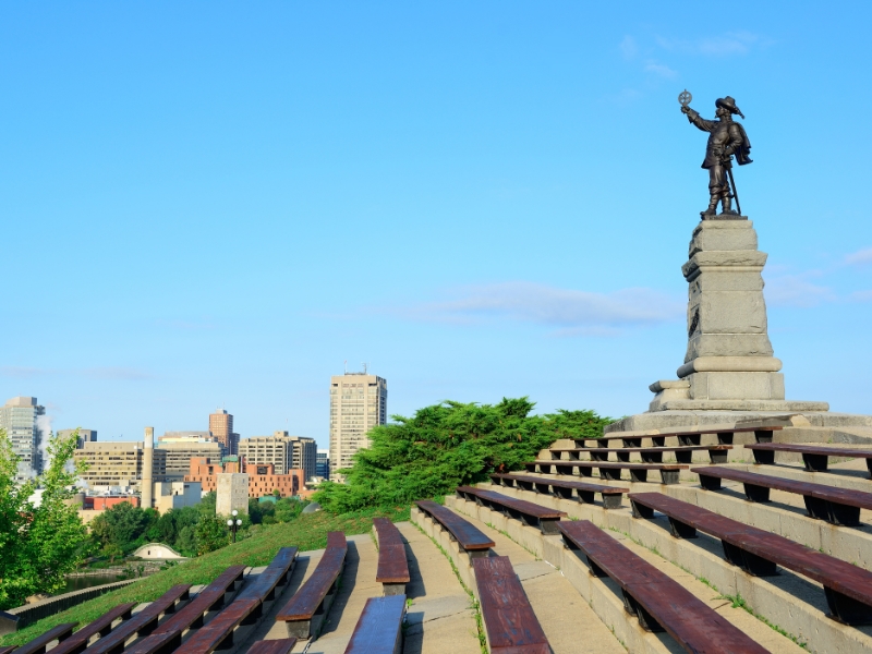 Discover the Samuel de Champlain Statue in Ottawa