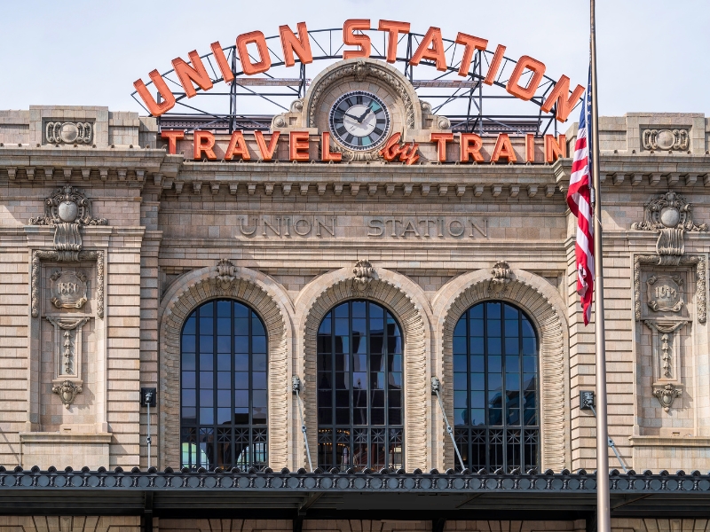 Espacio Para Eventos De Union Station 1.951 Union Station Denver Stock